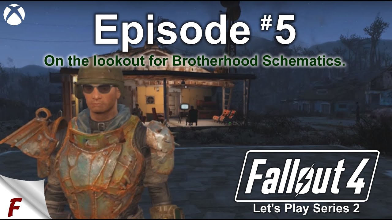 Fallout 4 Series 2 #5. Raiders at BADTFL & Brotherhood Schematic ...