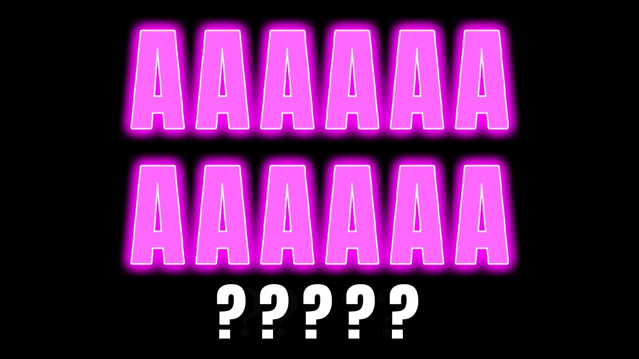 15 "AAAAAAAAAAA" MeMe Sound Variations in 65 Seconds | MODIFY ...