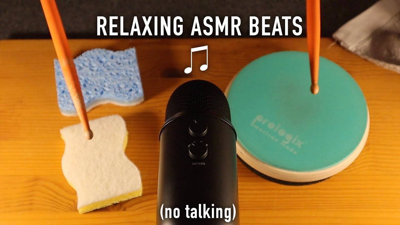 Relaxing ASMR Beats | Rhythmic Tapping | No Talking - YouTube