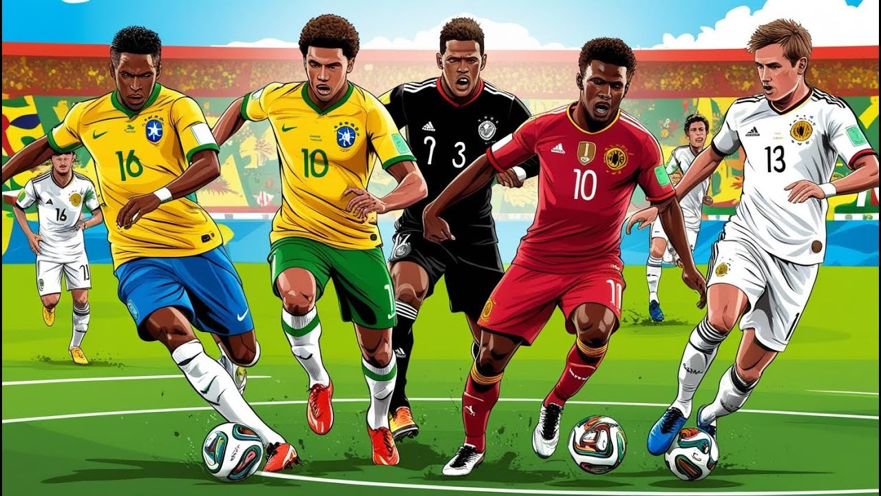Brazil Vs Germany 7-1 2014 World Cup As It Happened - YouTube