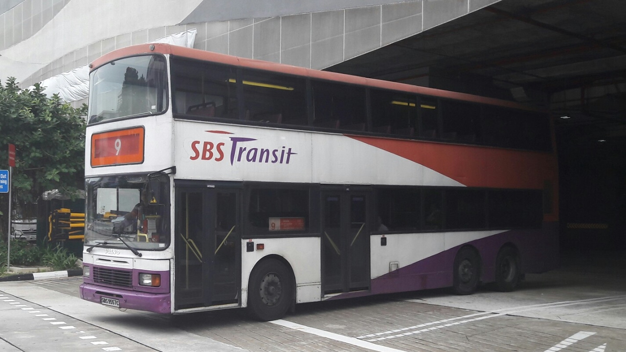 SBS Transit Bus Service 9, SBS9661J - YouTube