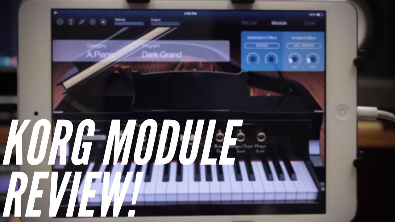 Korg Module Review! - YouTube