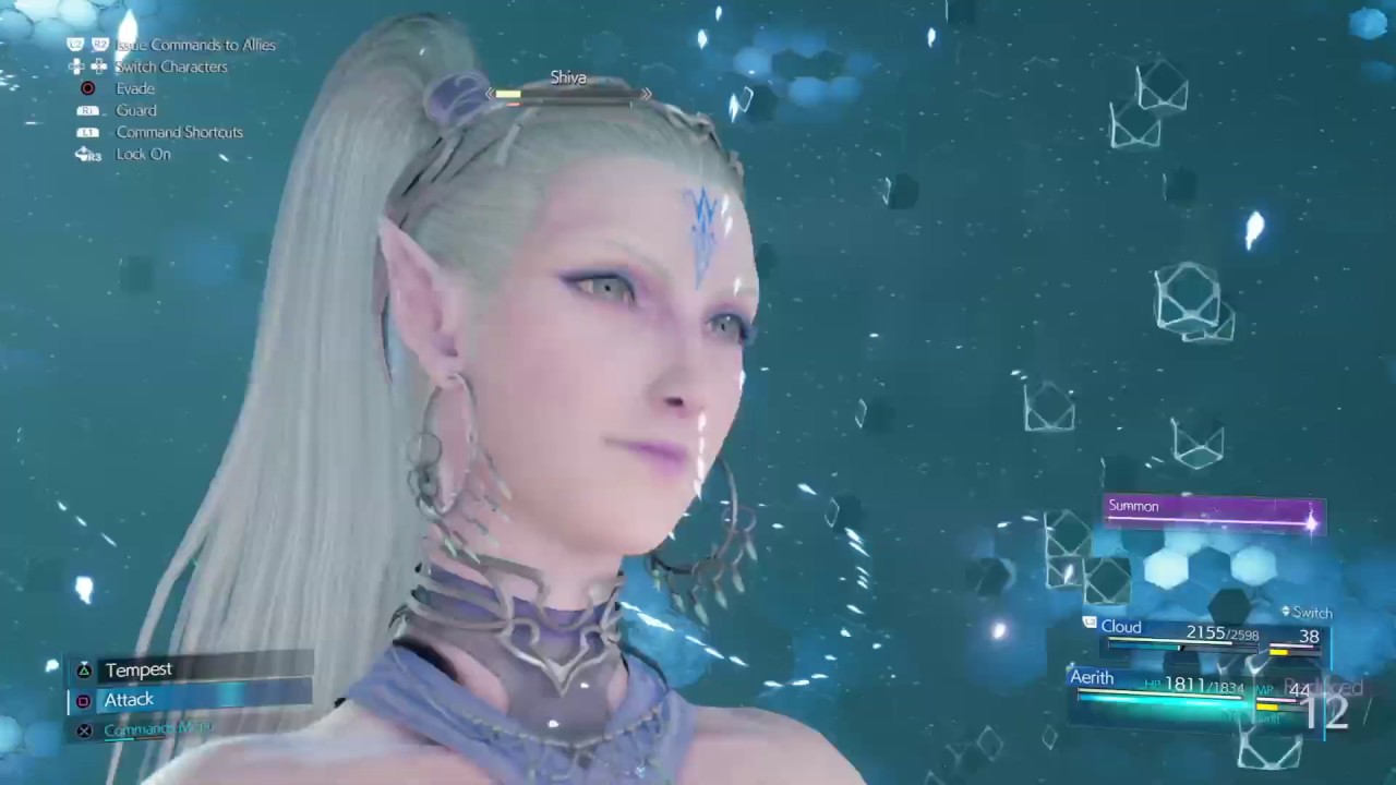 FINAL FANTASY VII REMAKE - Shiva - YouTube