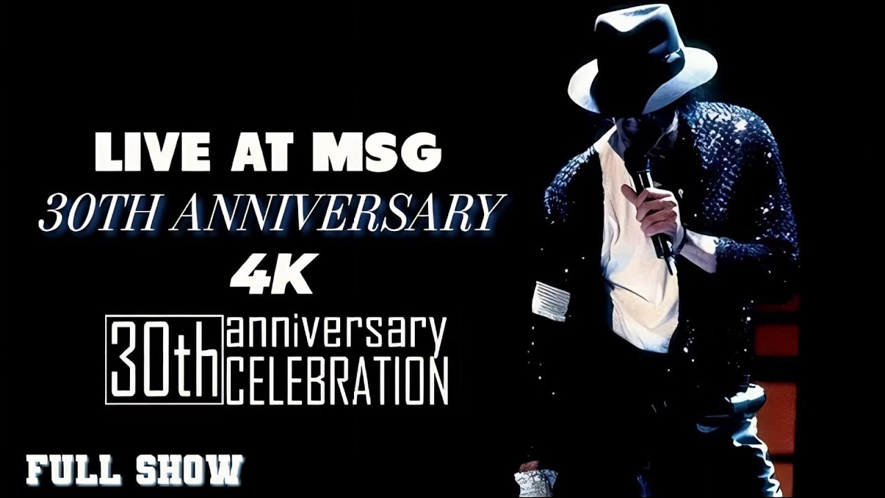 Michael Jackson - Live At MSG, 30th Anniversary Celebration 2001 | (4K ...