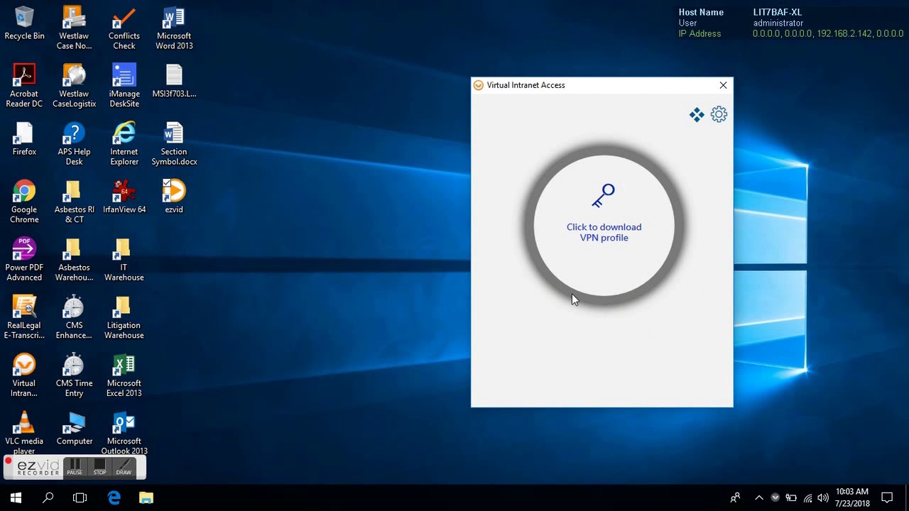 Aruba VPN Profile Change - YouTube
