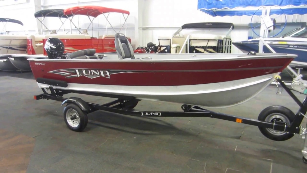 2015 Lund 1400 Fury Tiller UB2324 - YouTube