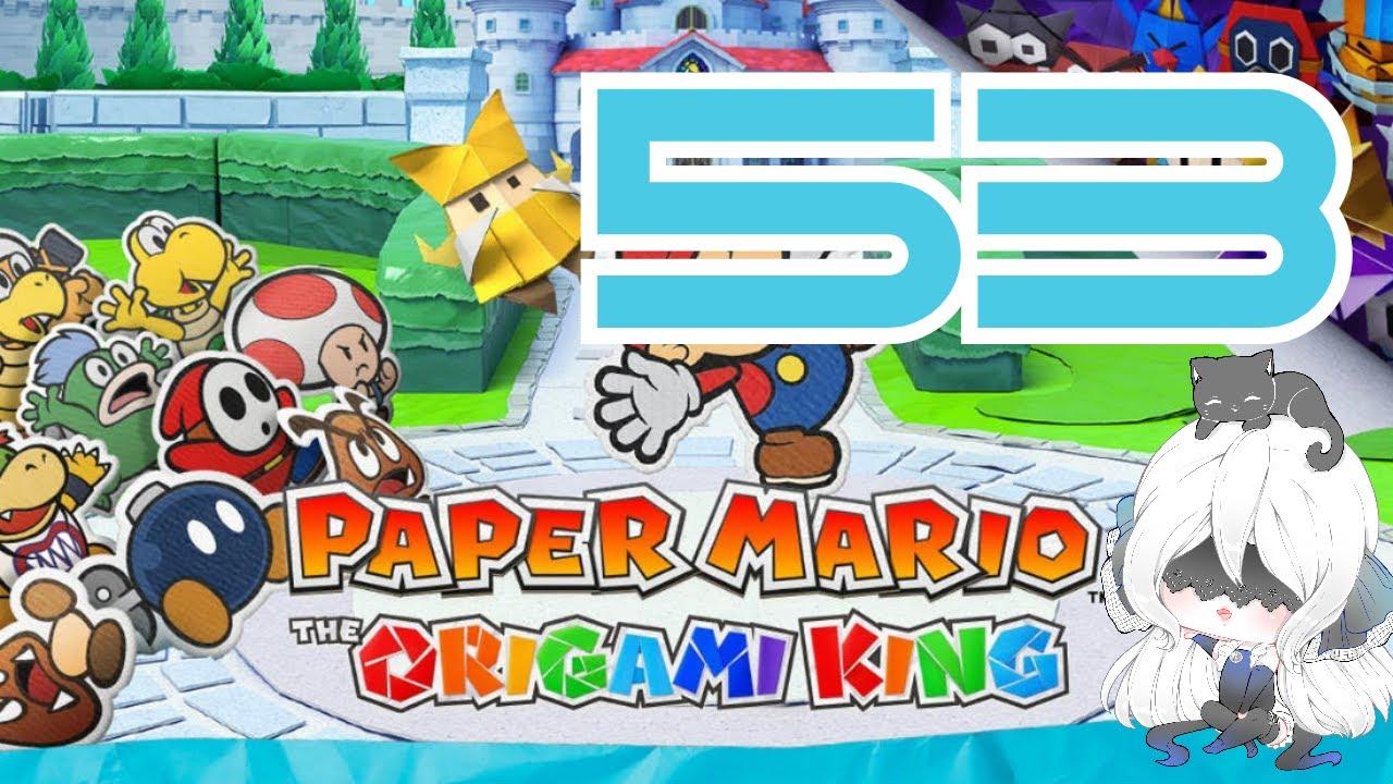 Paper Mario: The Origami King | BATTLE OF THE VELLUMENTALS! - YouTube