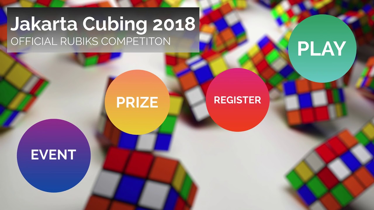 INFO - JAKARTA CUBING 2018 OFFICIAL - YouTube