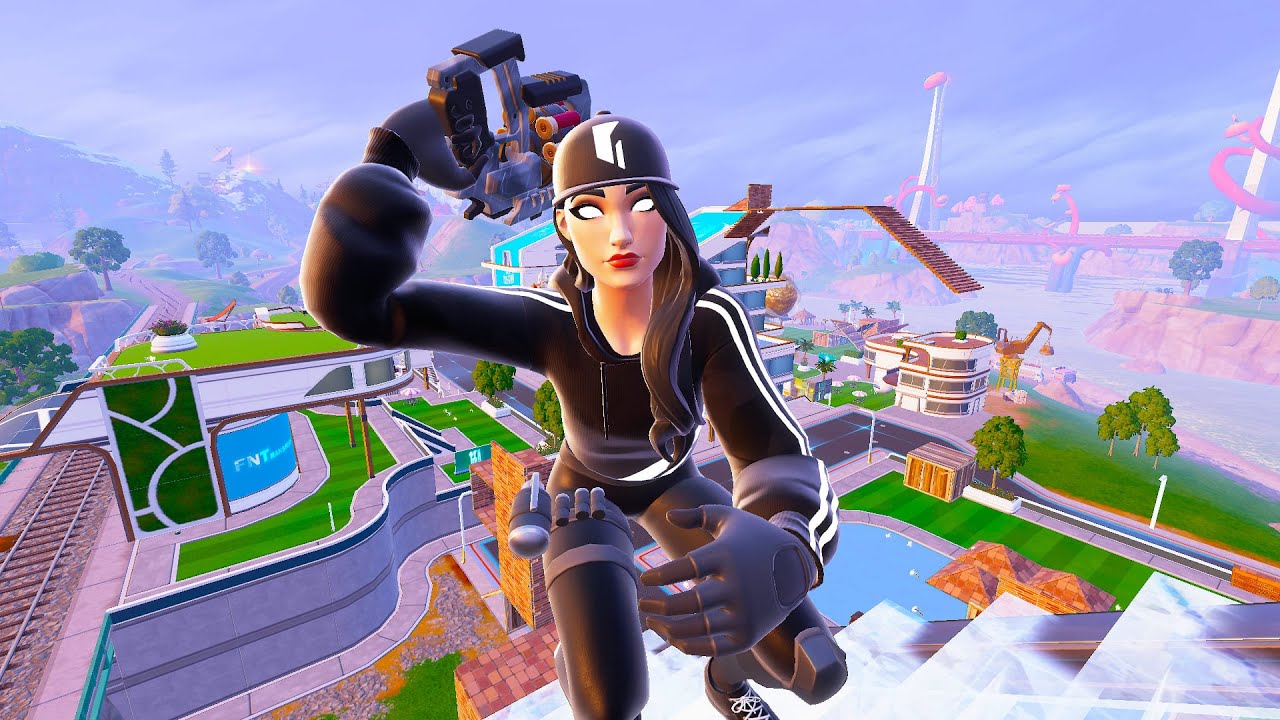RUBY SHADOWS SKIN | Gameplay (Fortnite Battle Royale) - YouTube