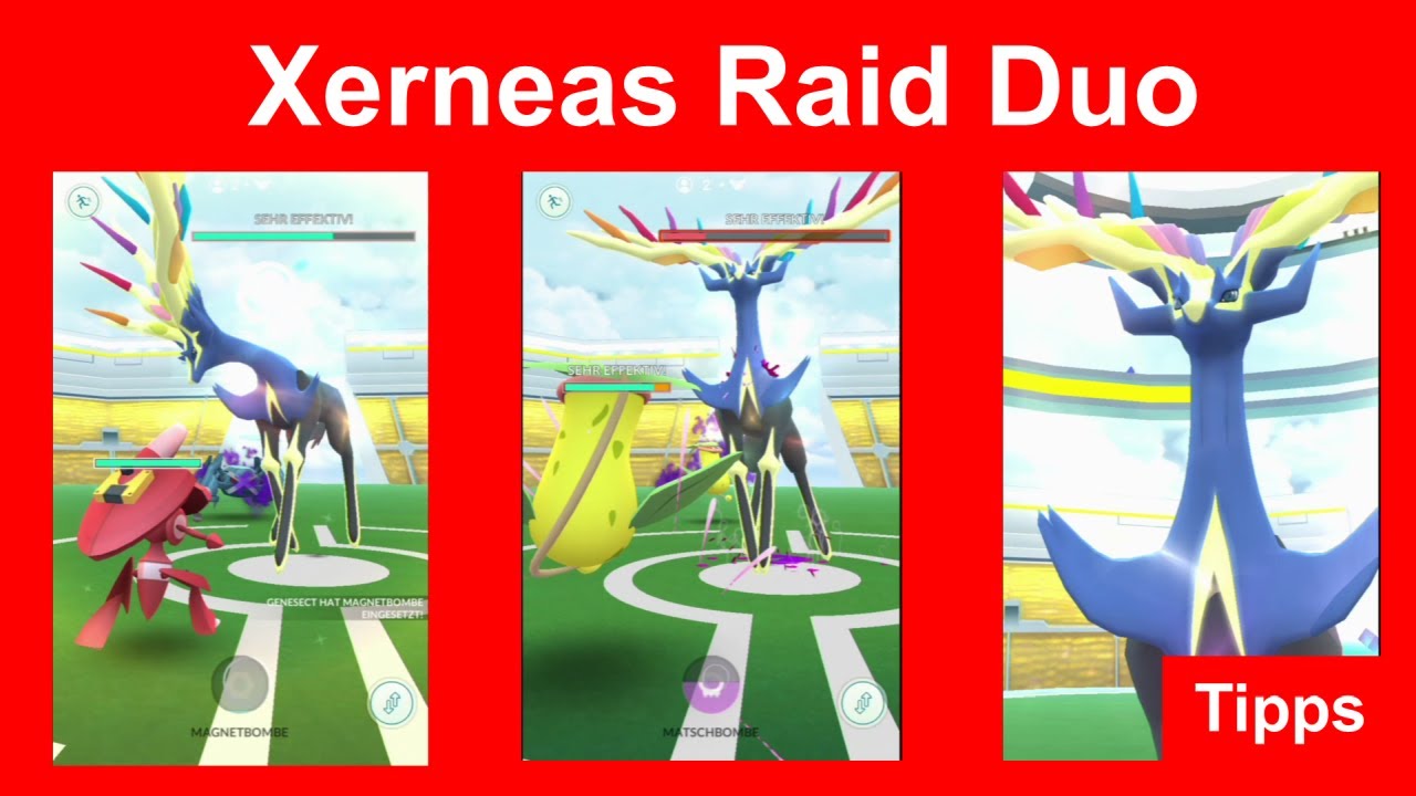 Xerneas Raid Duo gewinnen. Wie man es zu zweit im Level 5 Raid besiegt ...