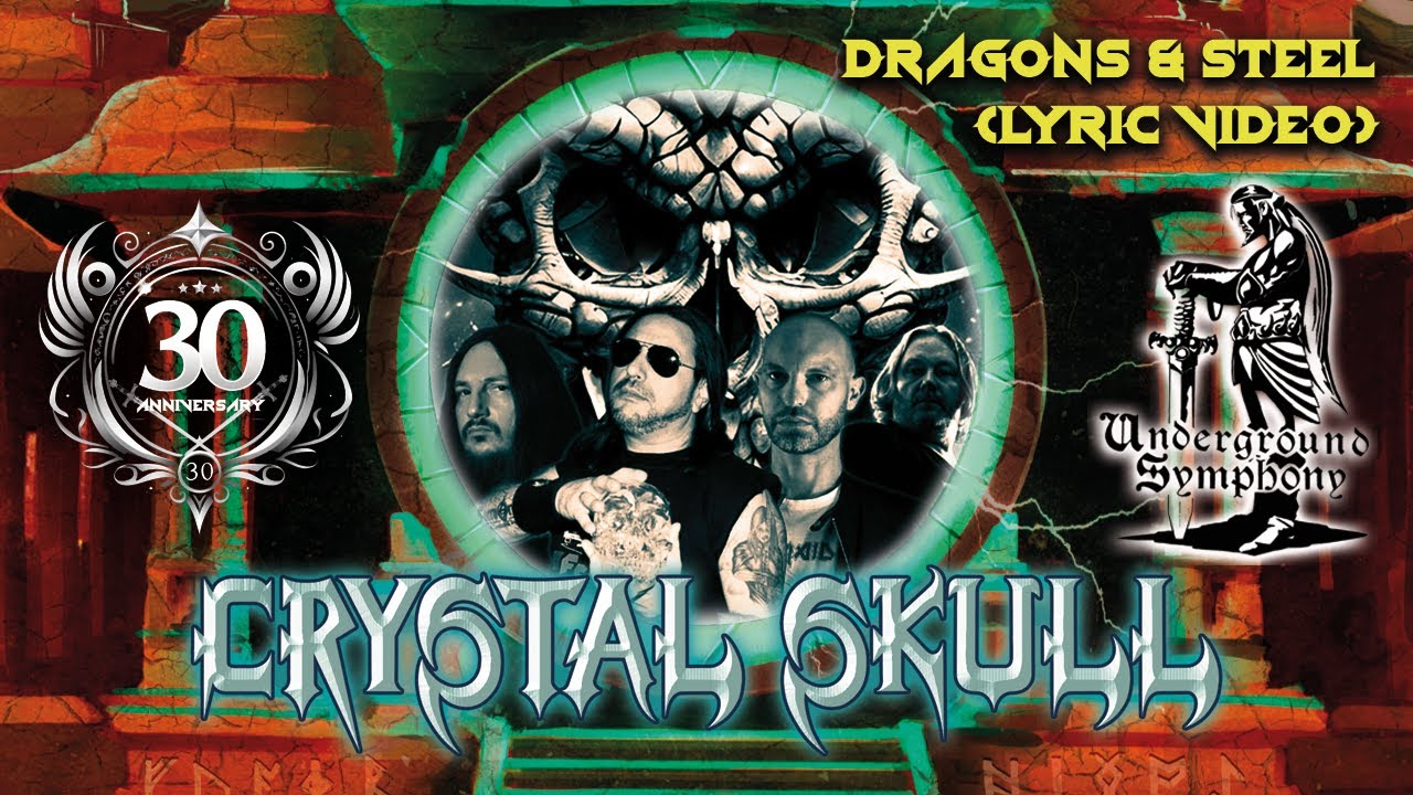 Crystal Skull "Dragons & Steel" (official lyric video) - YouTube