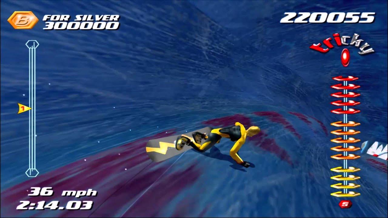 SSX Tricky - Elise World Circuit ~ Showoff Part 3 - YouTube