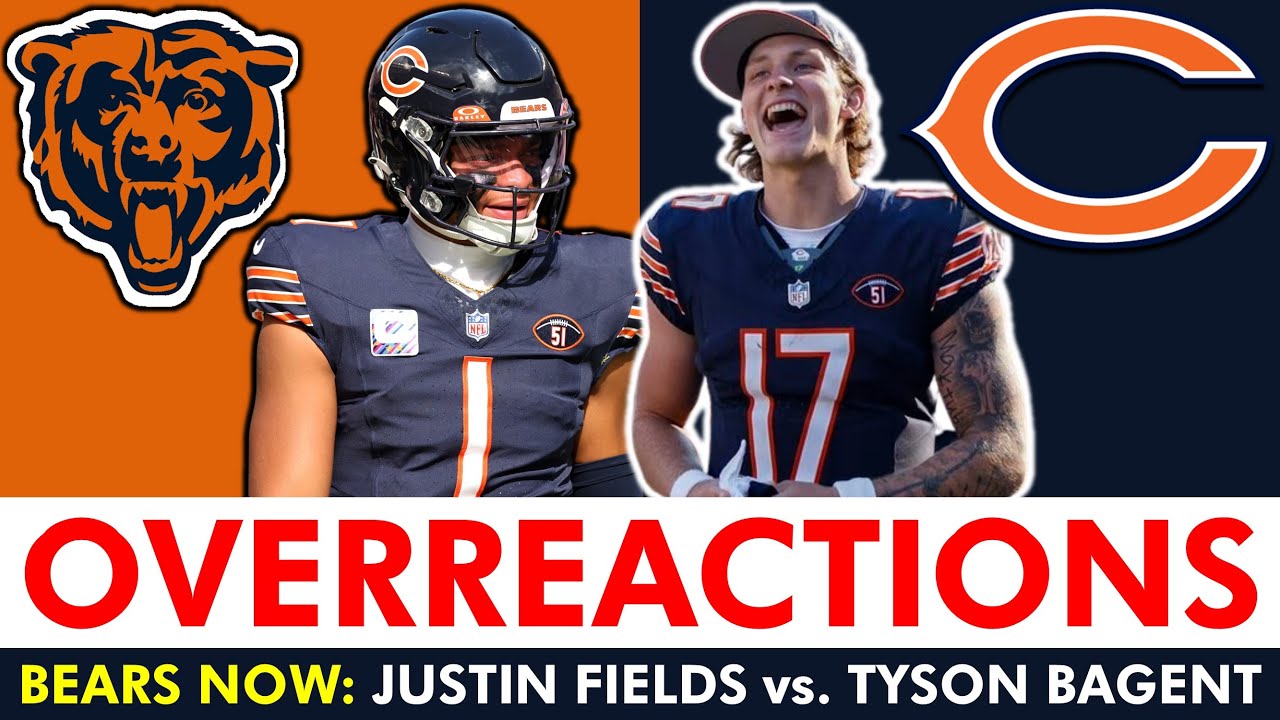 Chicago Bears Rumors & OVERREACTIONS: Tyson Bagent vs. Justin Fields ...