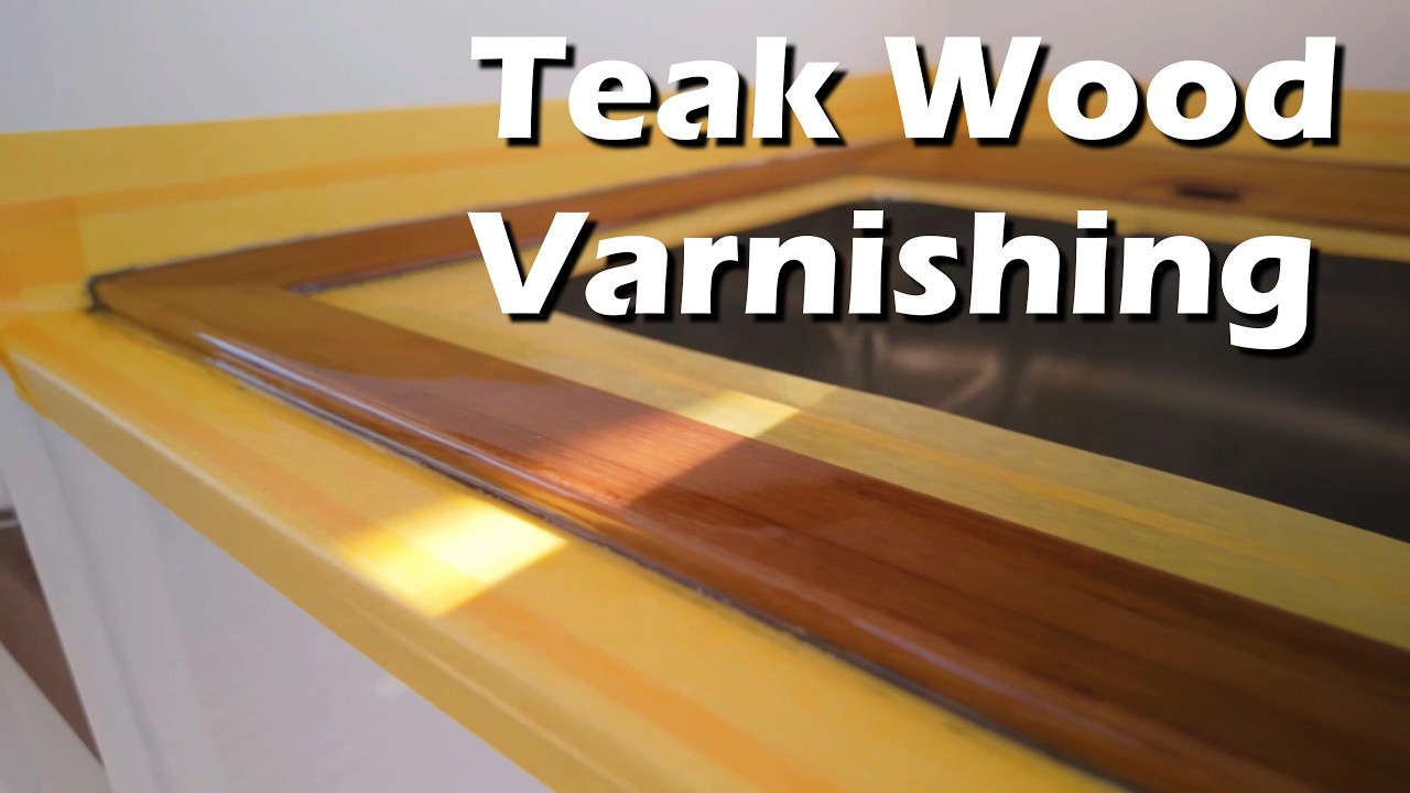 Mastering Teak Wood Varnishing: From Sanding to High-Gloss Finish with ...