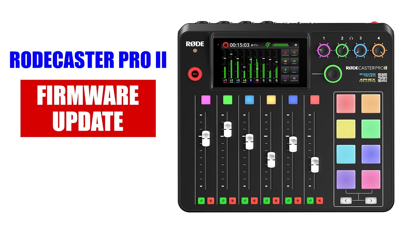 Rodcaster Pro II Firmware Update Tutorial [ How to Install ] - YouTube