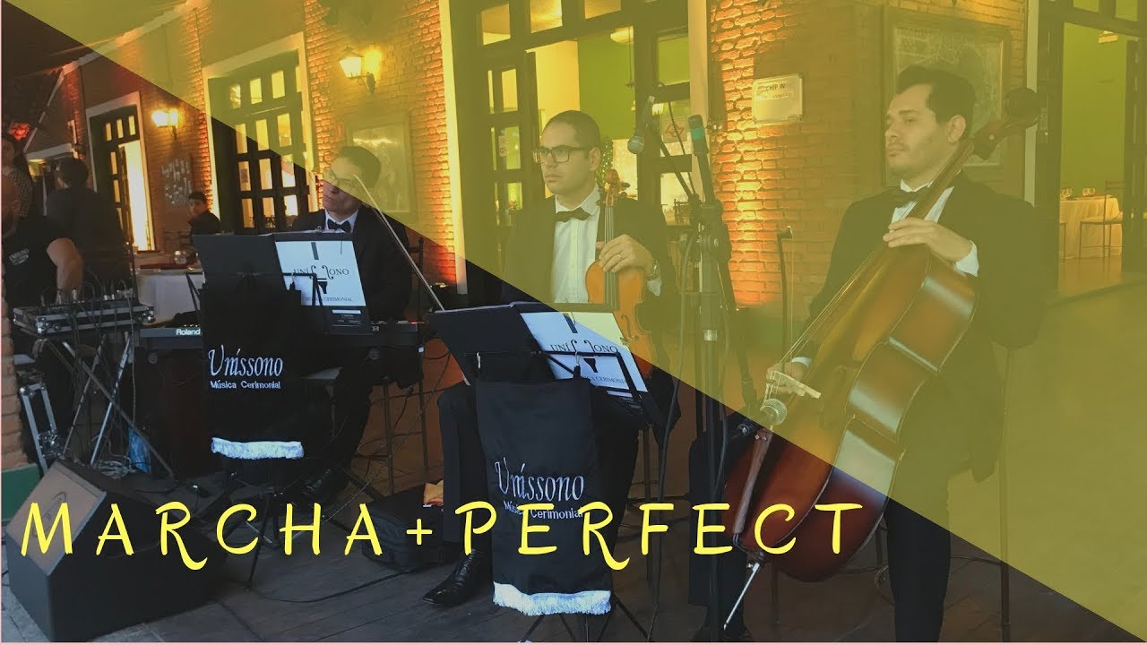 Marcha + Perfect - Instrumental - Uníssono Música Cerimonial - Santos ...