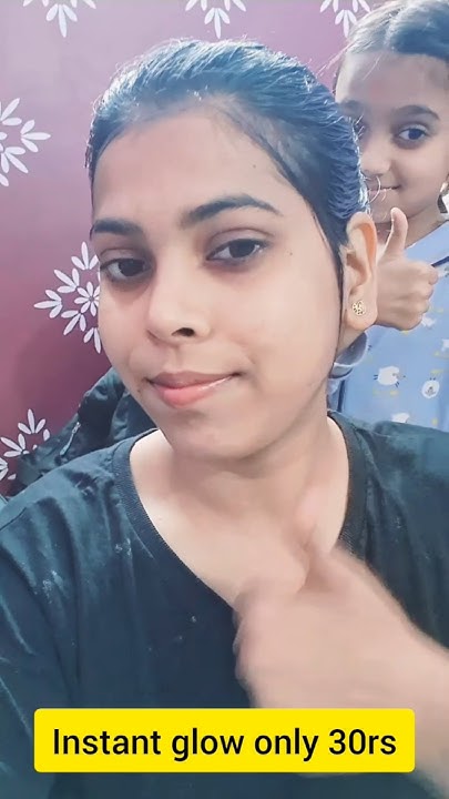 Instant glow only 30rs #gurujiii #happyvlog #minivlog #shorts #instantglow #himalaya #skincare ...