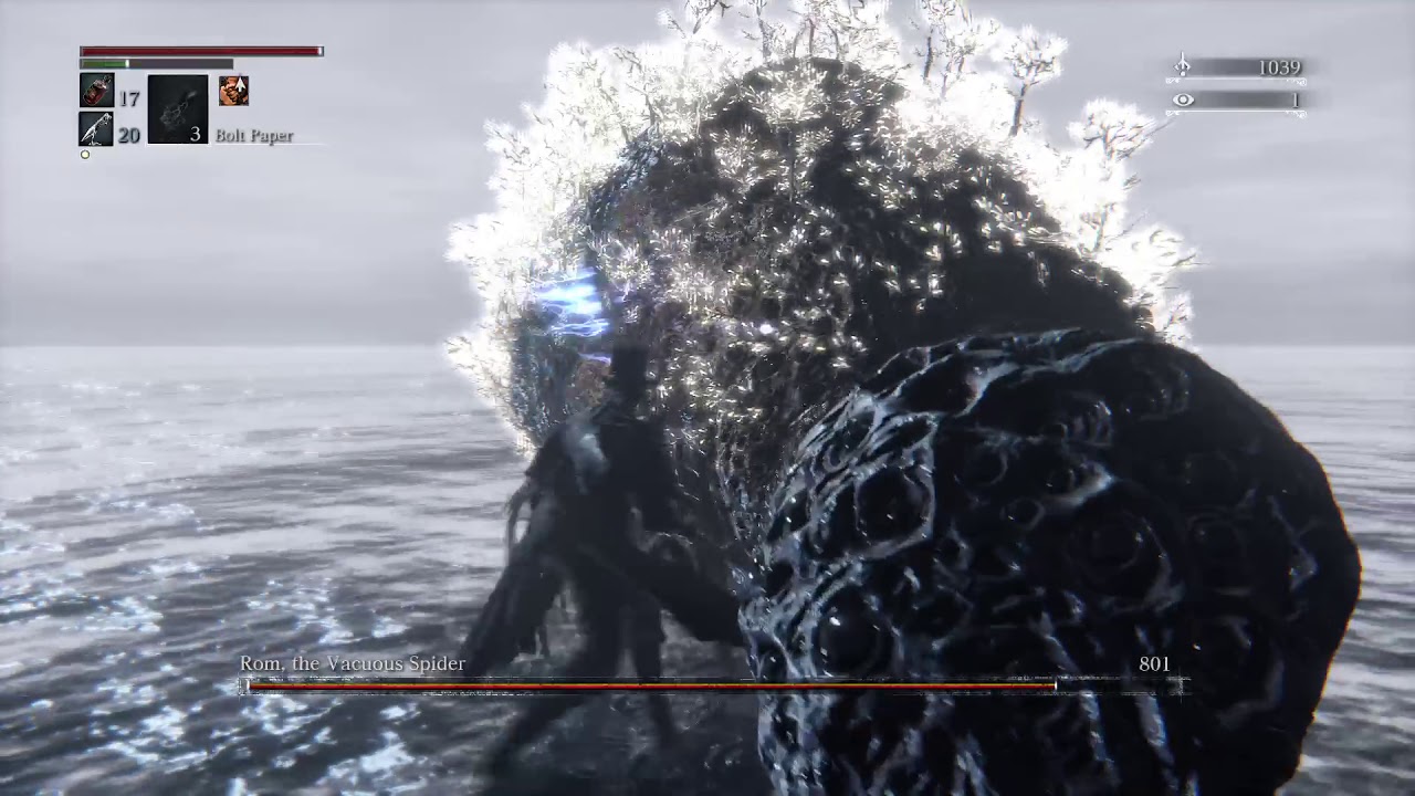 Easy and fun way to beat Rom the Vacuous spider - YouTube