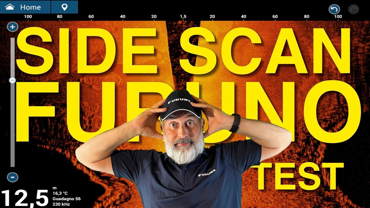 TEST NEW SIDE SCAN FURUNO - YouTube