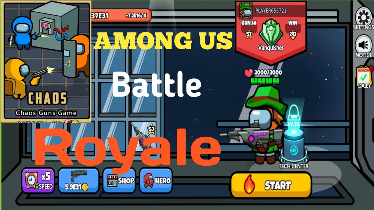 Uncover the Survival Technique to Win the Among Us Battle Royale Game ...