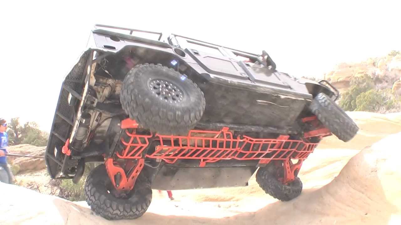 HUMMER HABITAT: INSANE H1 HUMMER ROLLOVER (it flips over!!!) - YouTube