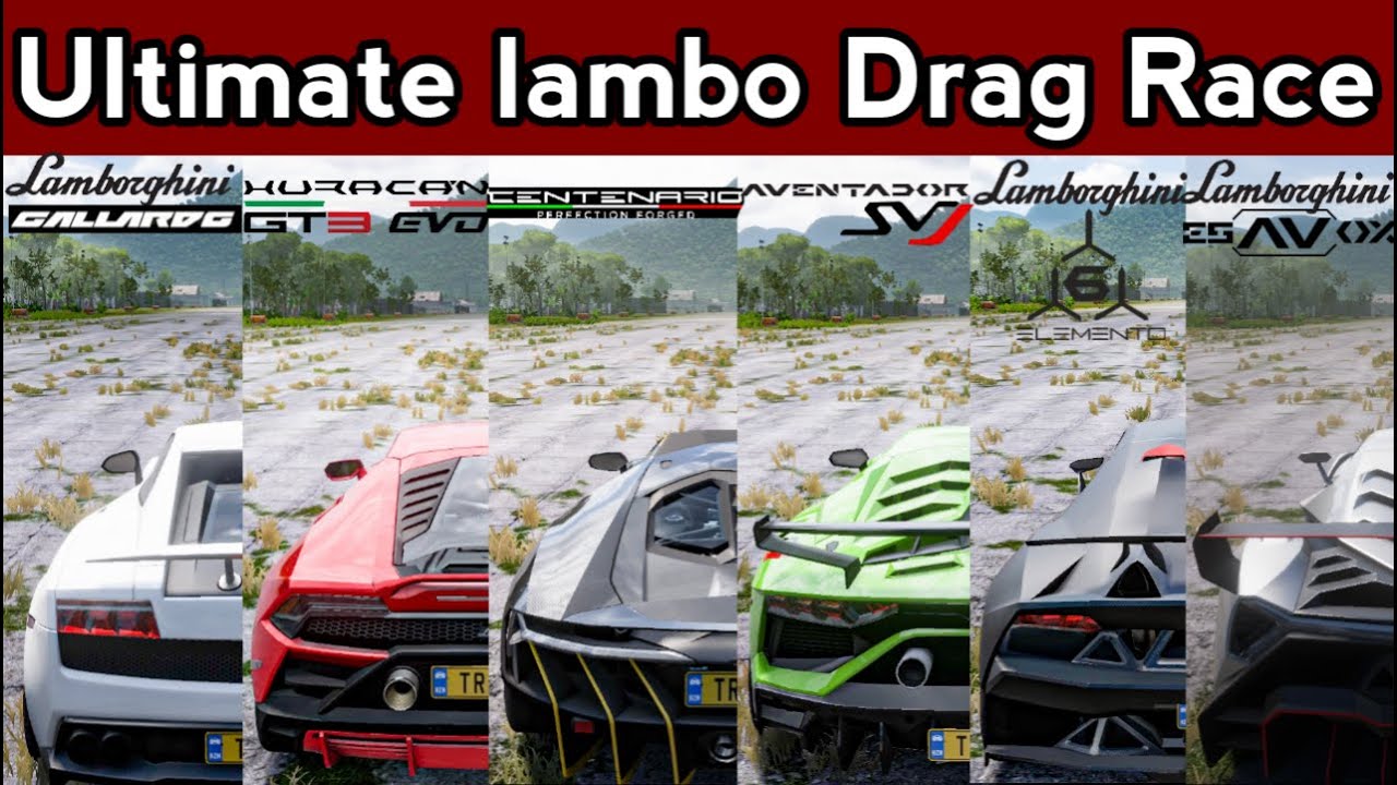 Which Lambo is the fastest Lamborghini - Forza Horizon 5 - Ultimate ...