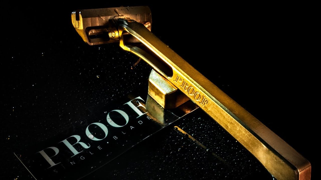 ONE OF A KIND - BRASS - PROOF Razors | @proofrazor | Ft. Phoenix ...