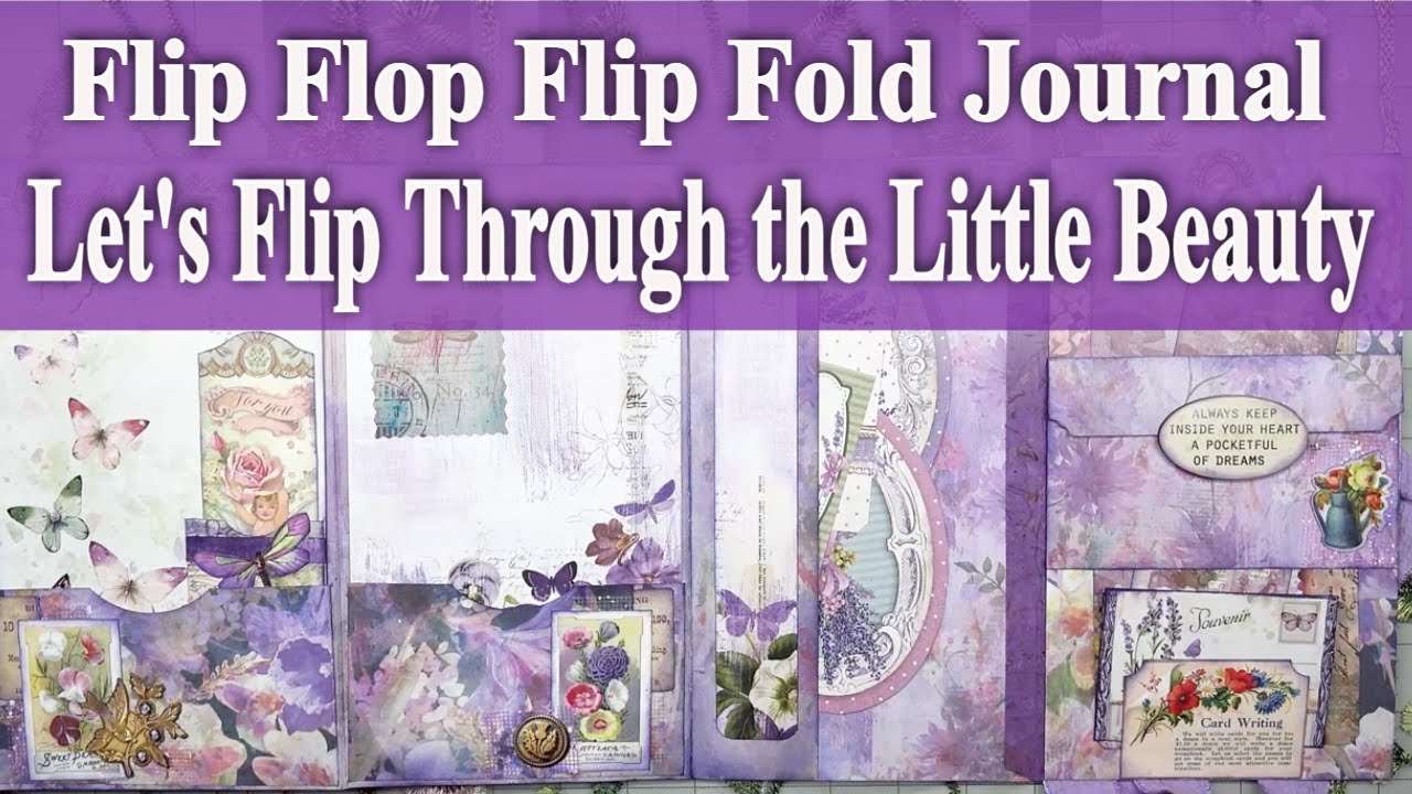 Flip Flop Flip Fold Journal - Let's Flip Through this Little Beauty ...