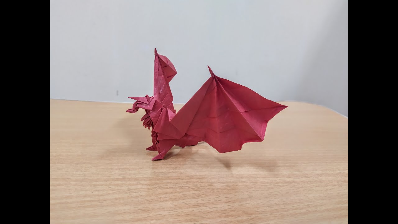 Origami Wyvern Step By Step - Origami Dragon - YouTube
