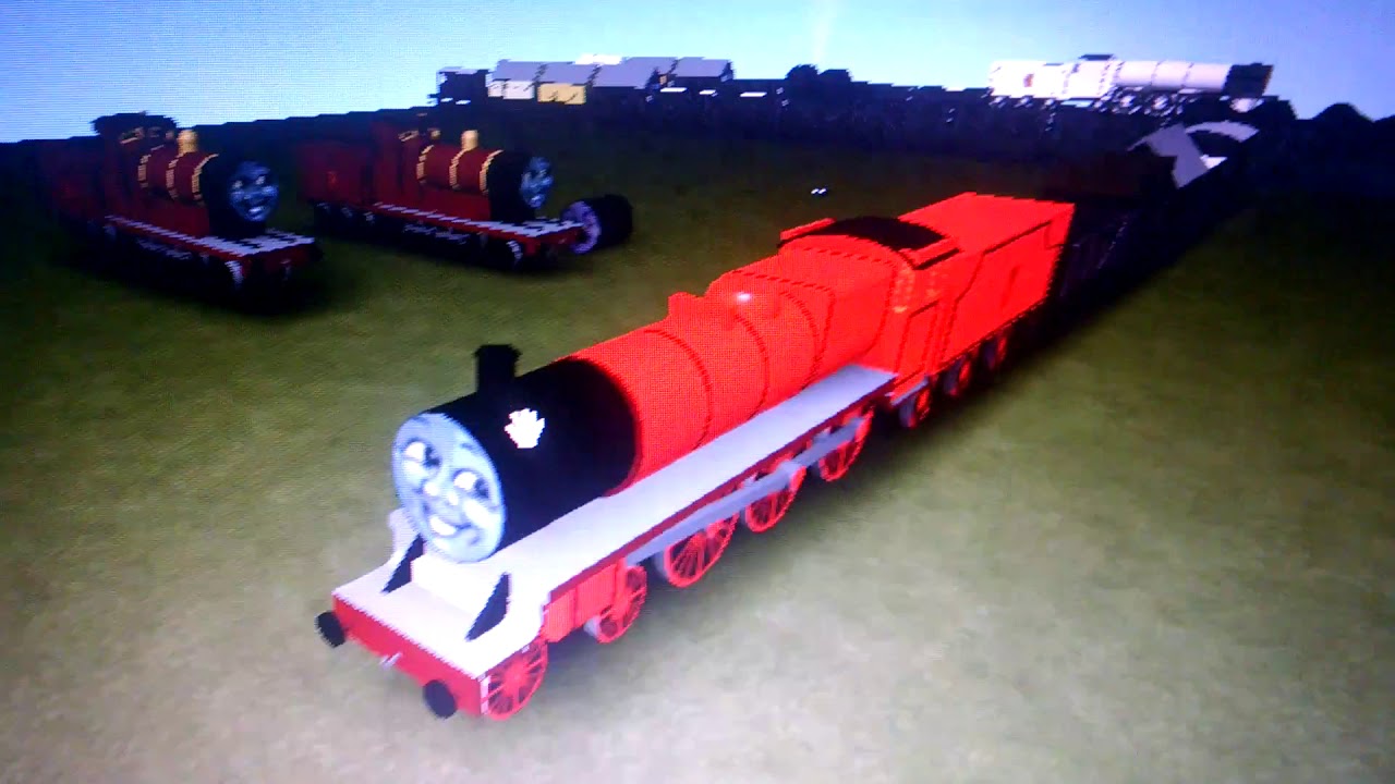 It's me Matthew the light blue tank engine (I'm not good at building ...