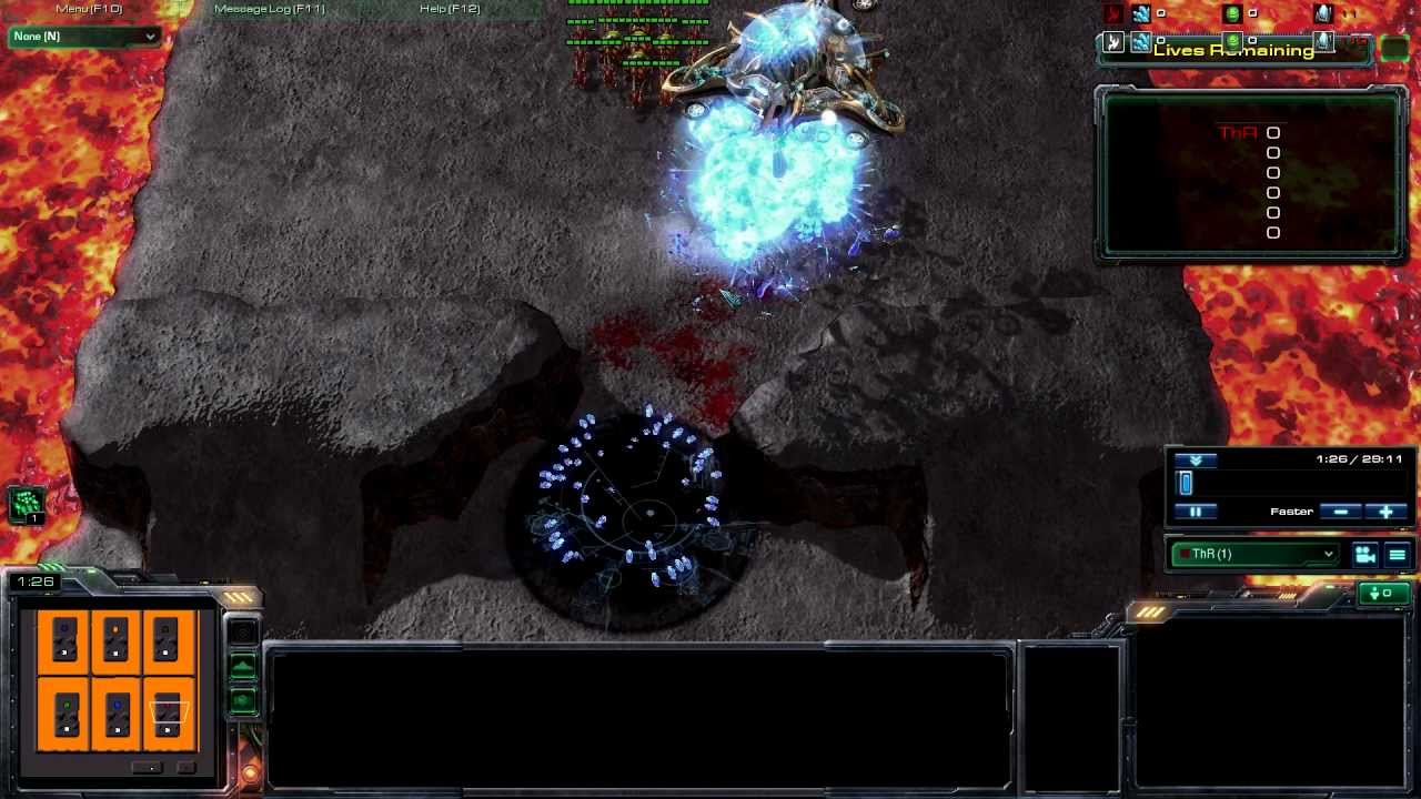 Dropping the Vortex - Starcraft 2, Random Micro Challenge - YouTube