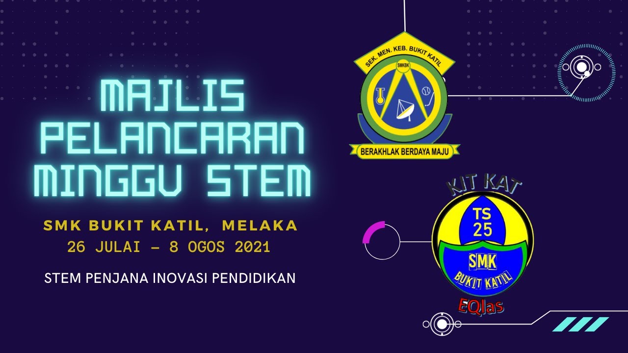 Pelancaran Minggu STEM SMK Bukit Katil 2021 - YouTube