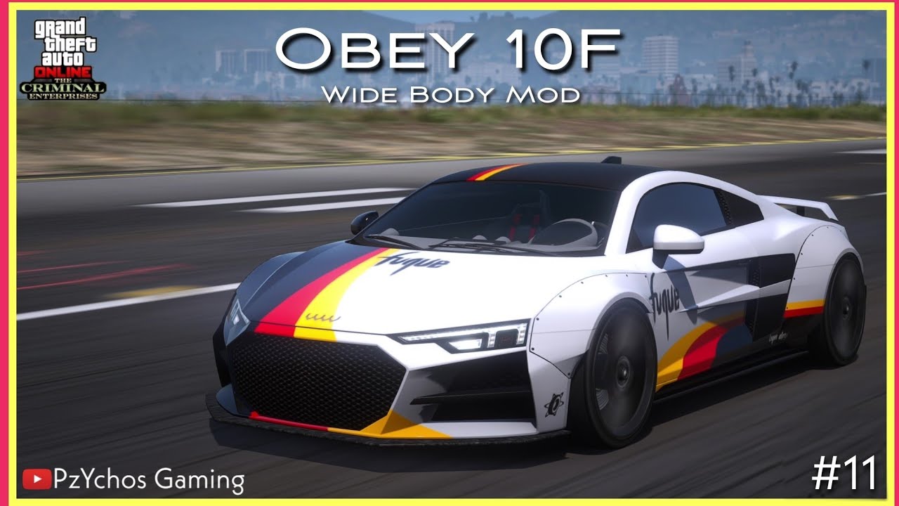 GTA 5 Online - Obey 10F Widebody Stock vs Modified, Liveries & Test ...