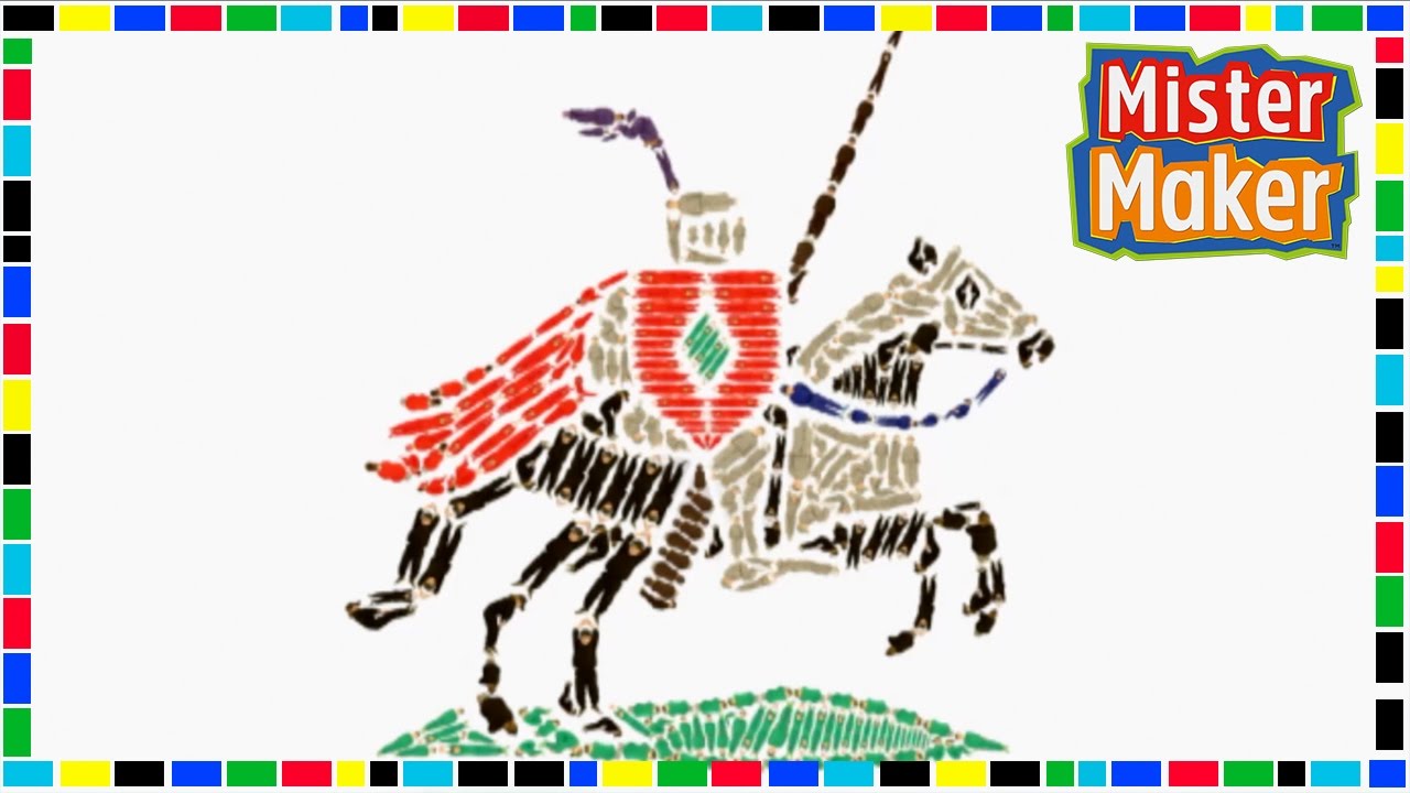 Mini Maker's Make: Knight! | Mister Maker - YouTube