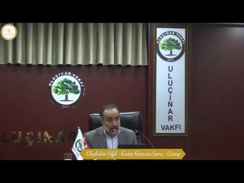 Bidat ehli arkasındaki namaz tahrimen mekruhtur - Ebubekir Sifil Hoca