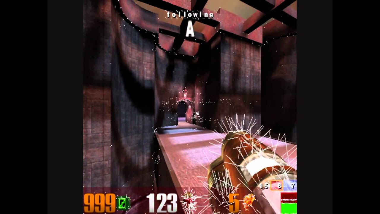 Quake III eFreeze linux busted for hax - YouTube