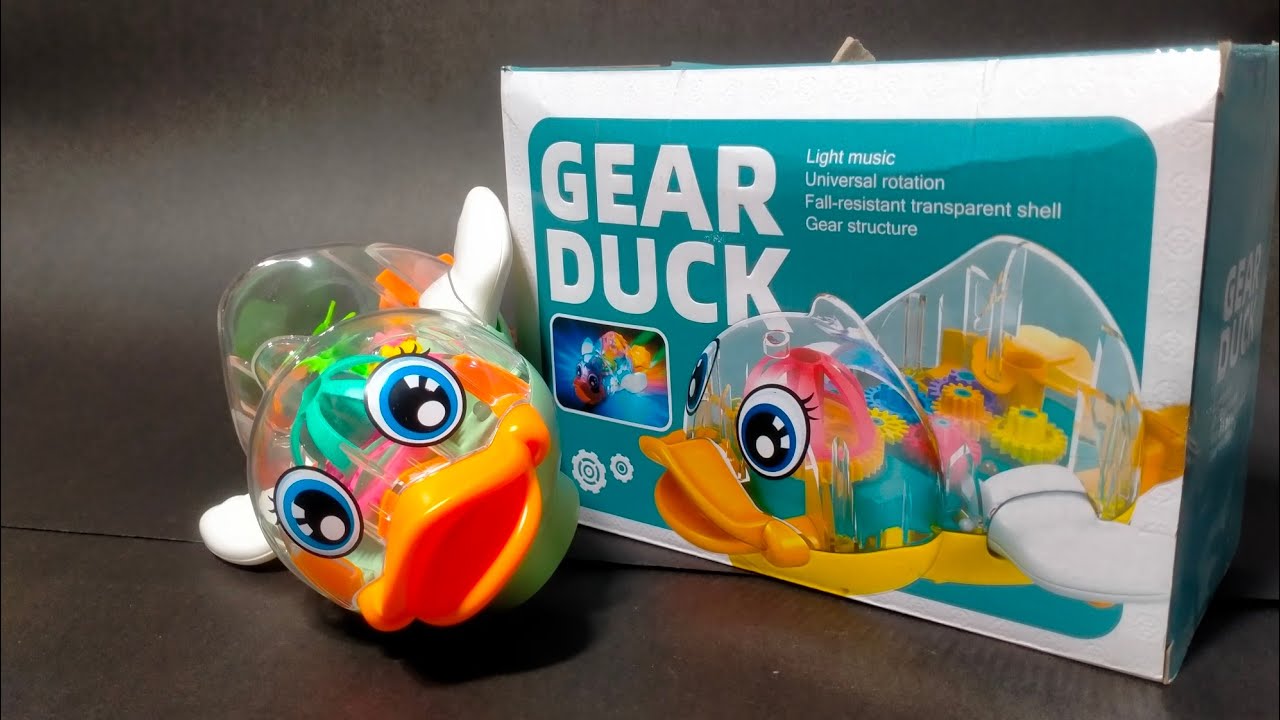 gear duck _ fan duck with gear features unboxing and tasting _ bid toy ...