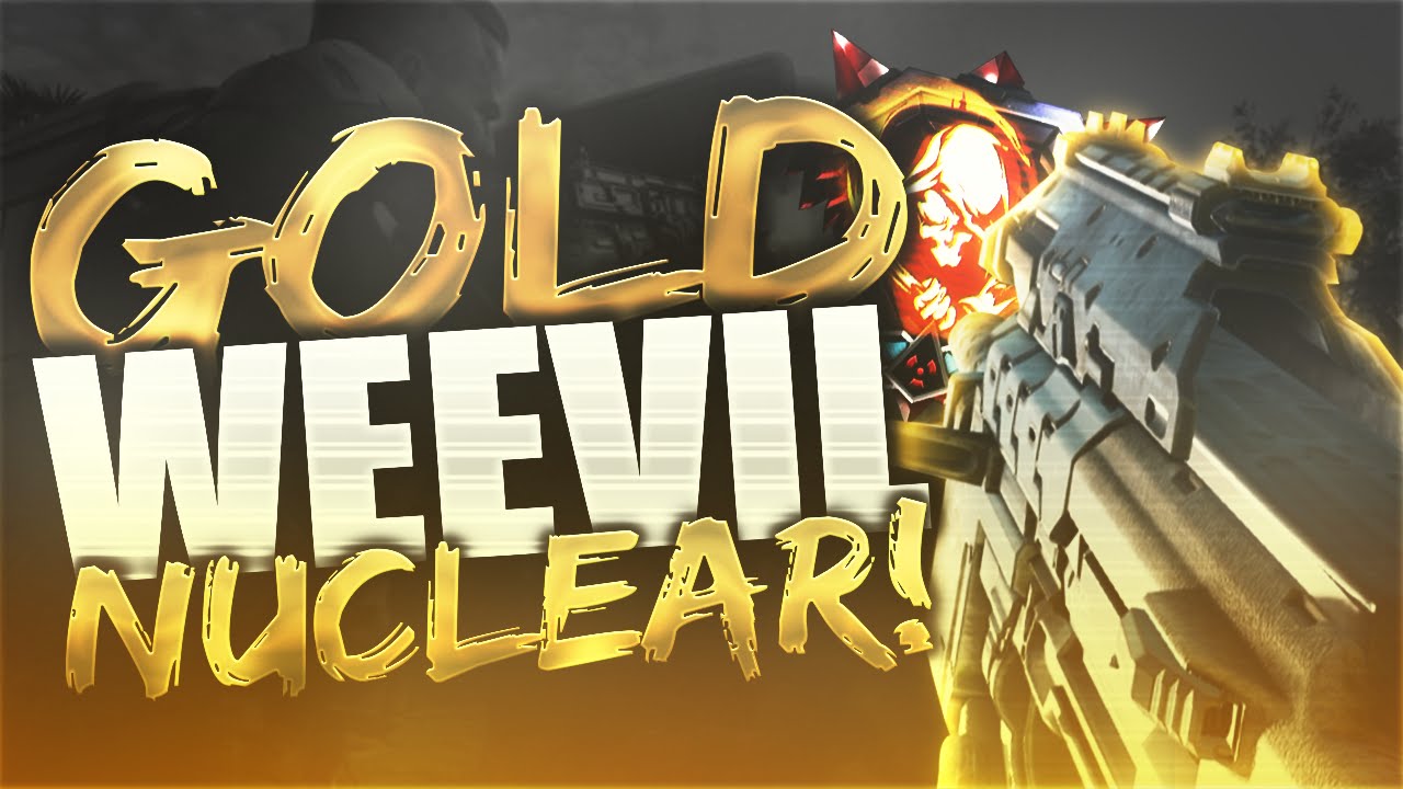 BLACK OPS 3: GOLD WEEVIL NUCLEAR GAMEPLAY! W/ 44 Gunstreak! (COD BO3 ...