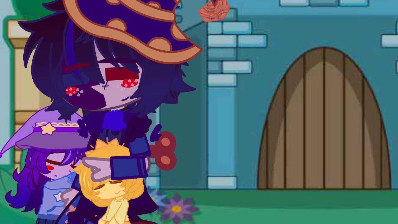Sun and moon meet their children from a different au - YouTube