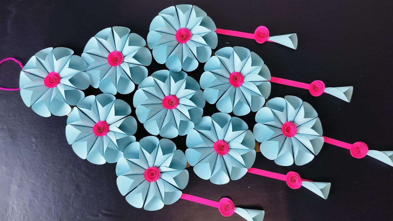 Beautiful paper wall hanging/paper wall hanging for home decoration ...