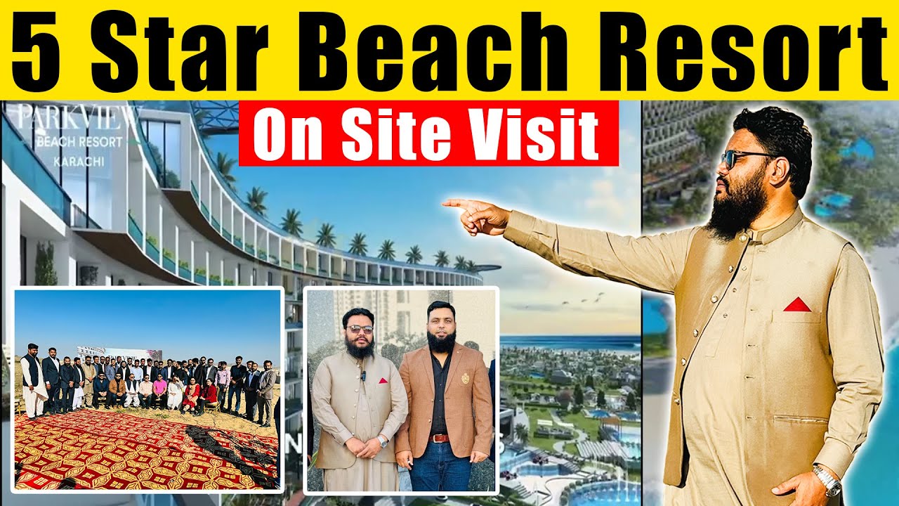 Pakistan's First 5 Star Beach Resort in Karachi #parkview #beachresort ...