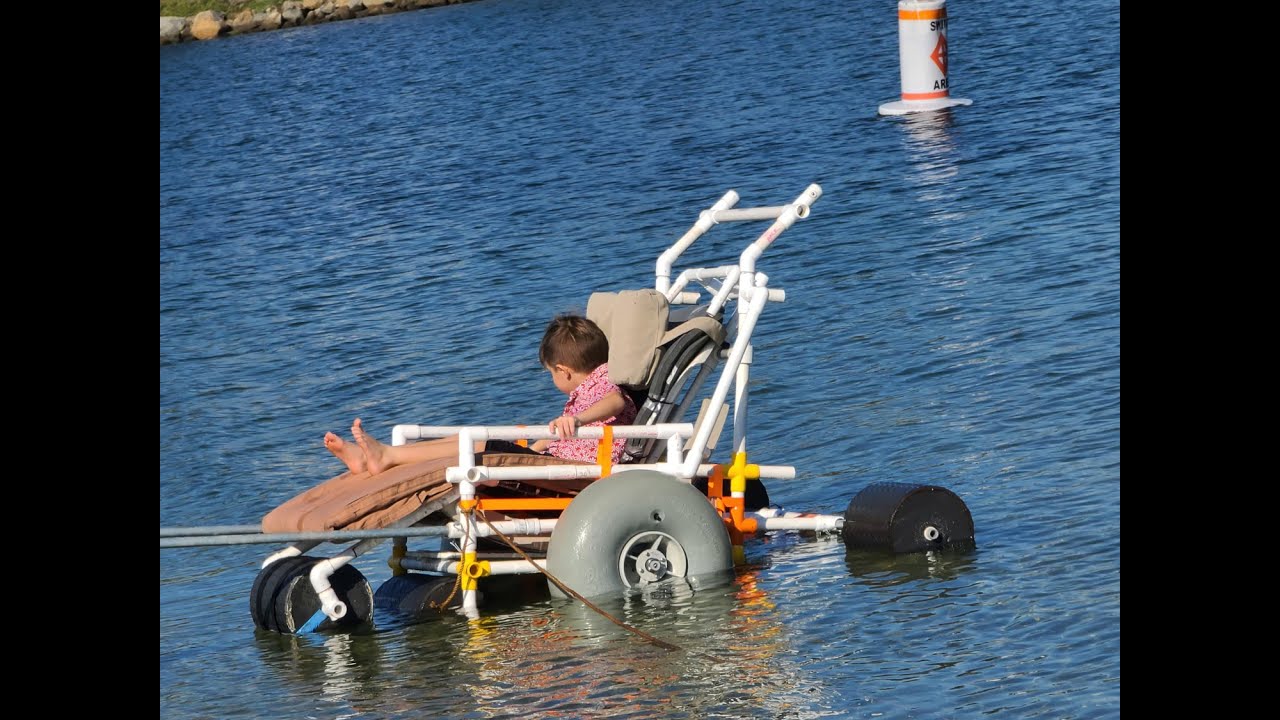 DesignDoc 01- Racing Water Chariot / Sand Wheelchair - YouTube
