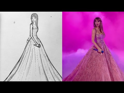 Drawing taylor swift /Grammy/easy drawing/tutorial/Rcartwork/step by ...