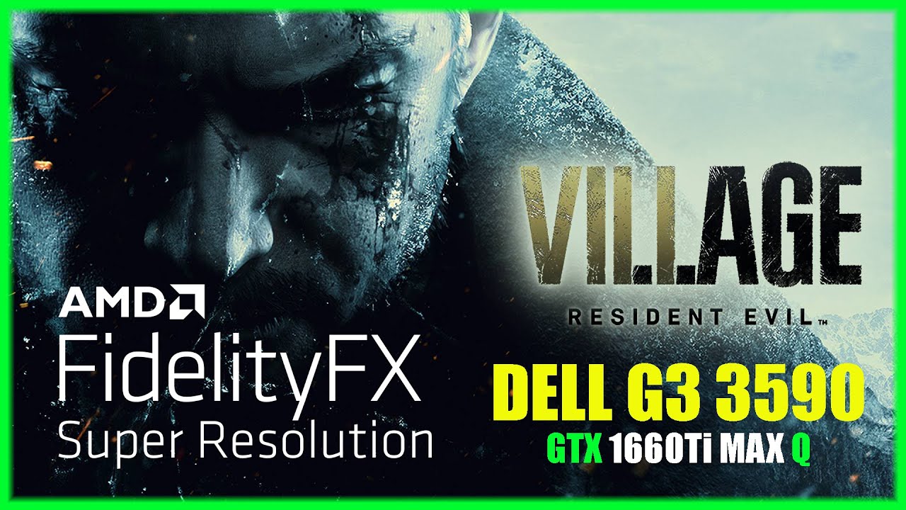 Teste do AMD FidelityFX Super Resolution no RESIDENT EVIL VILLAGE - YouTube
