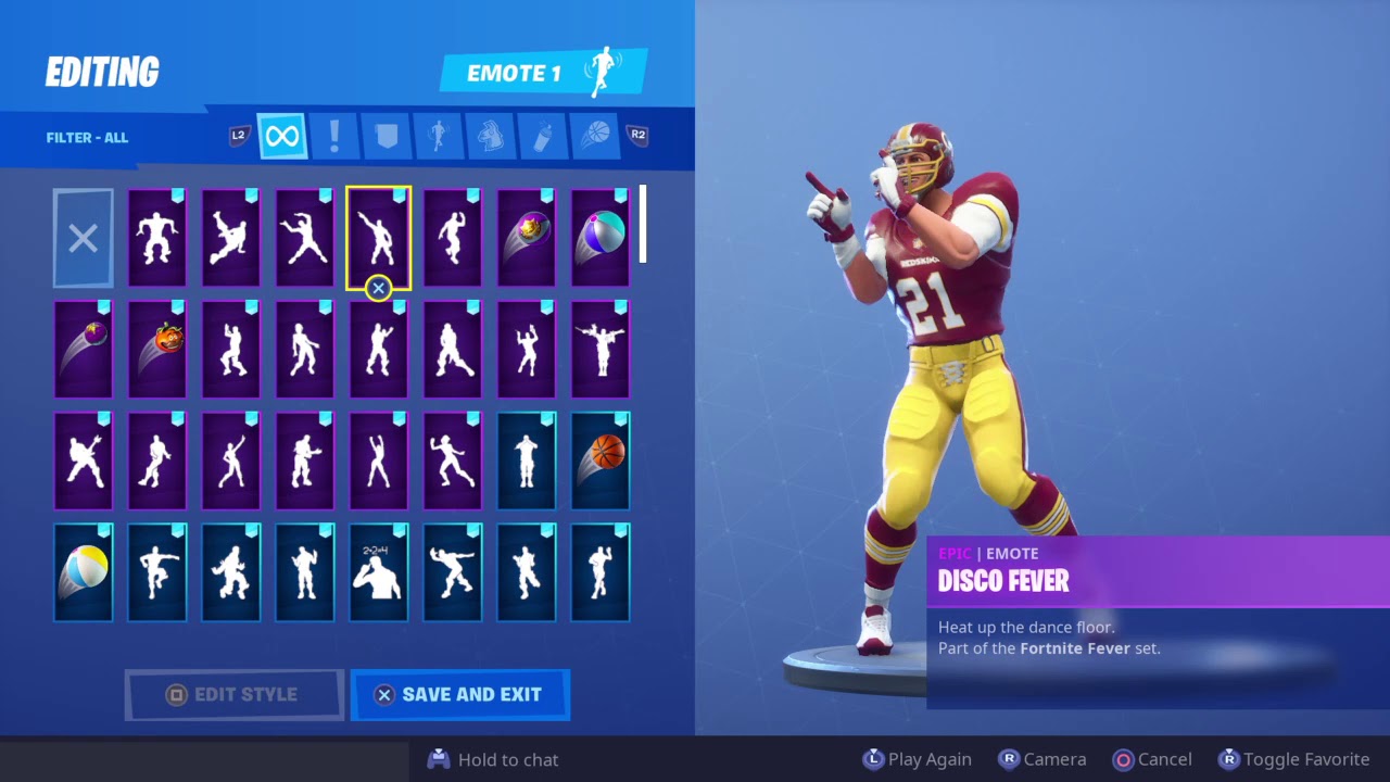 Fortnite locker emotes gliders and more - YouTube