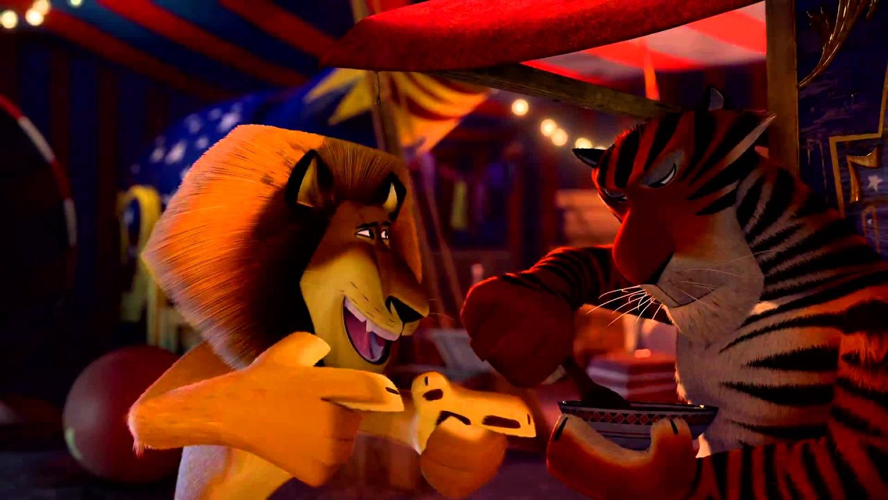 MADAGASCAR 3 Extrait ½ AFRO CIRCUS + VF - YouTube