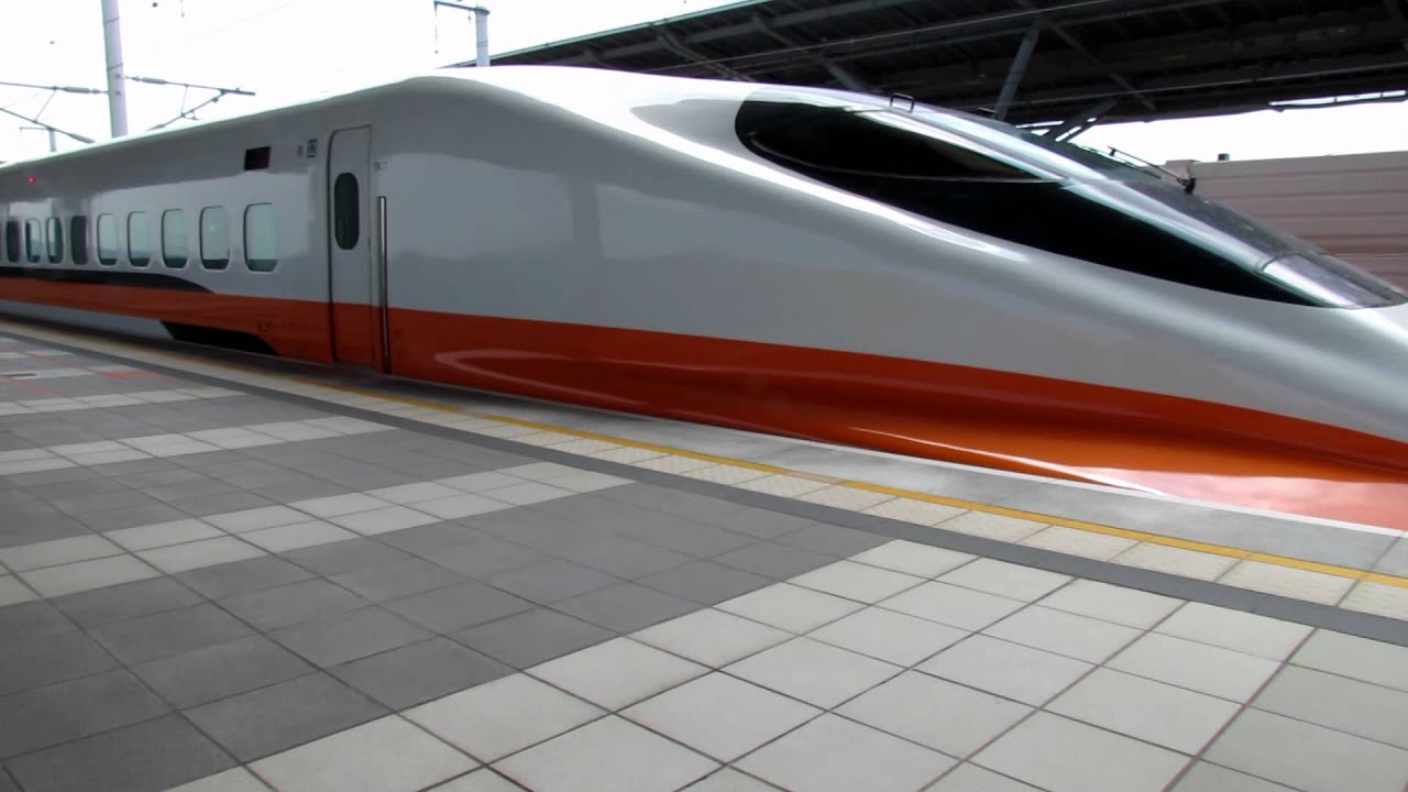 [HD] 台灣高鐵 TR27 編成 / THSR 700T Series NO:0641 /Tainan Station (S.bound ...