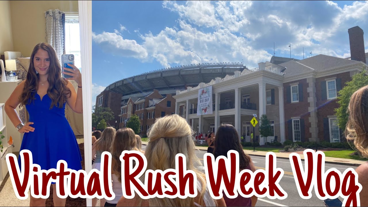 Virtual Rush Week ~ The University of Alabama - YouTube