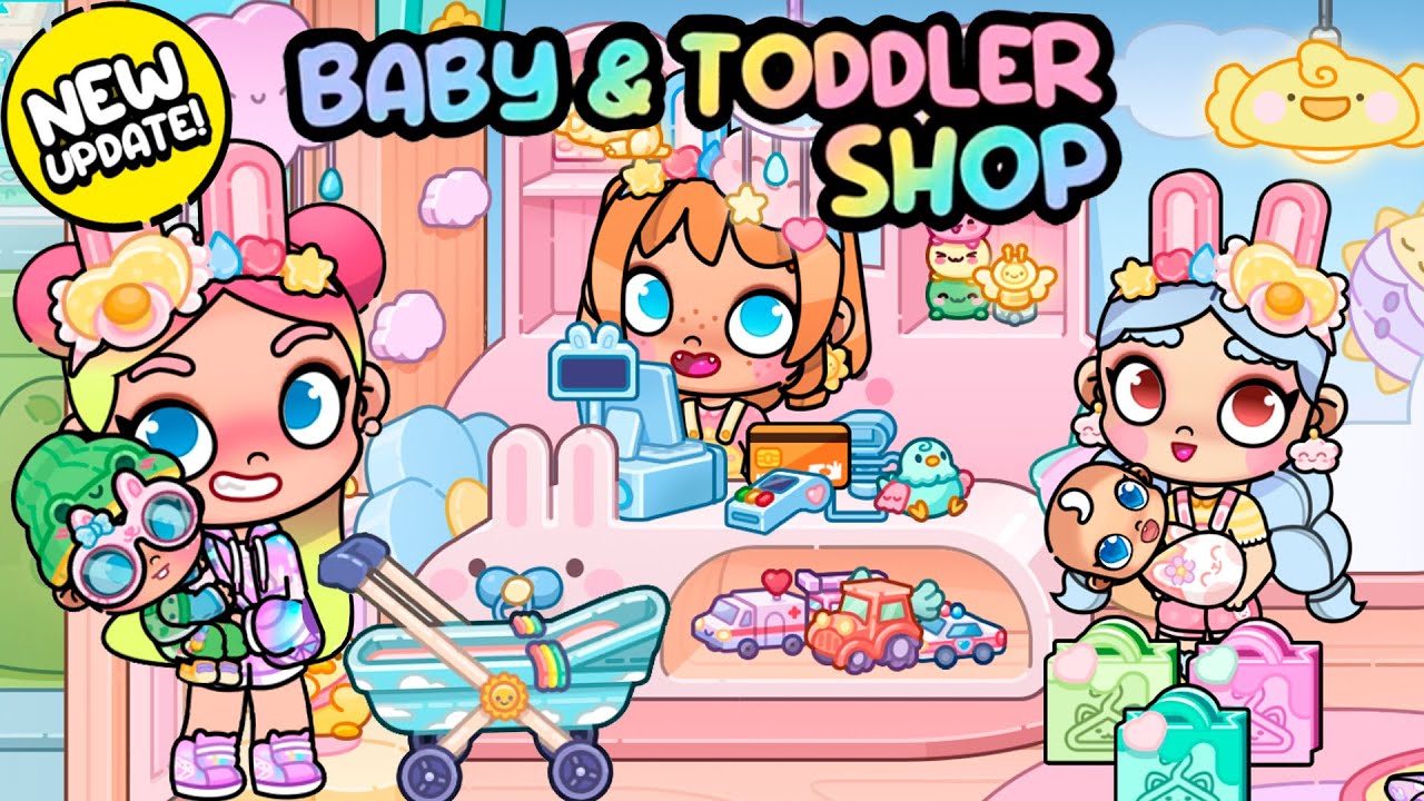 AVATAR WORLD NEW UPDATE 😍 Baby & Toddler Shop Update in Avatar World ...