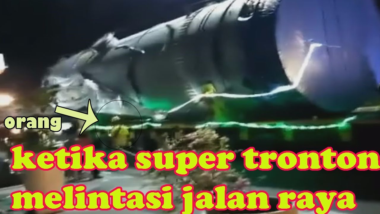 LAGI HEBOH.??!!RUTE DAN PERJALANAN TRUCK BESAR PENGANGKAT ABSORBER ...